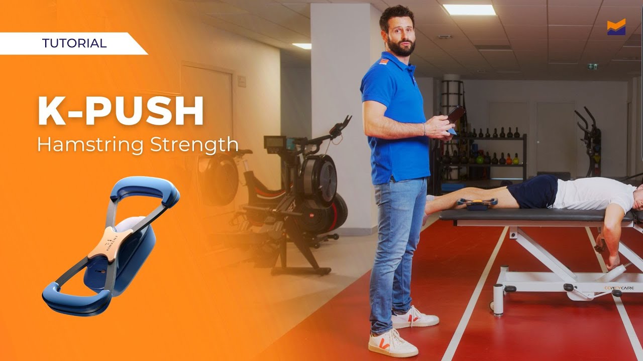 Evaluate Hamstring Strength using the K-Push - Kinvent Tutorials - YouTube