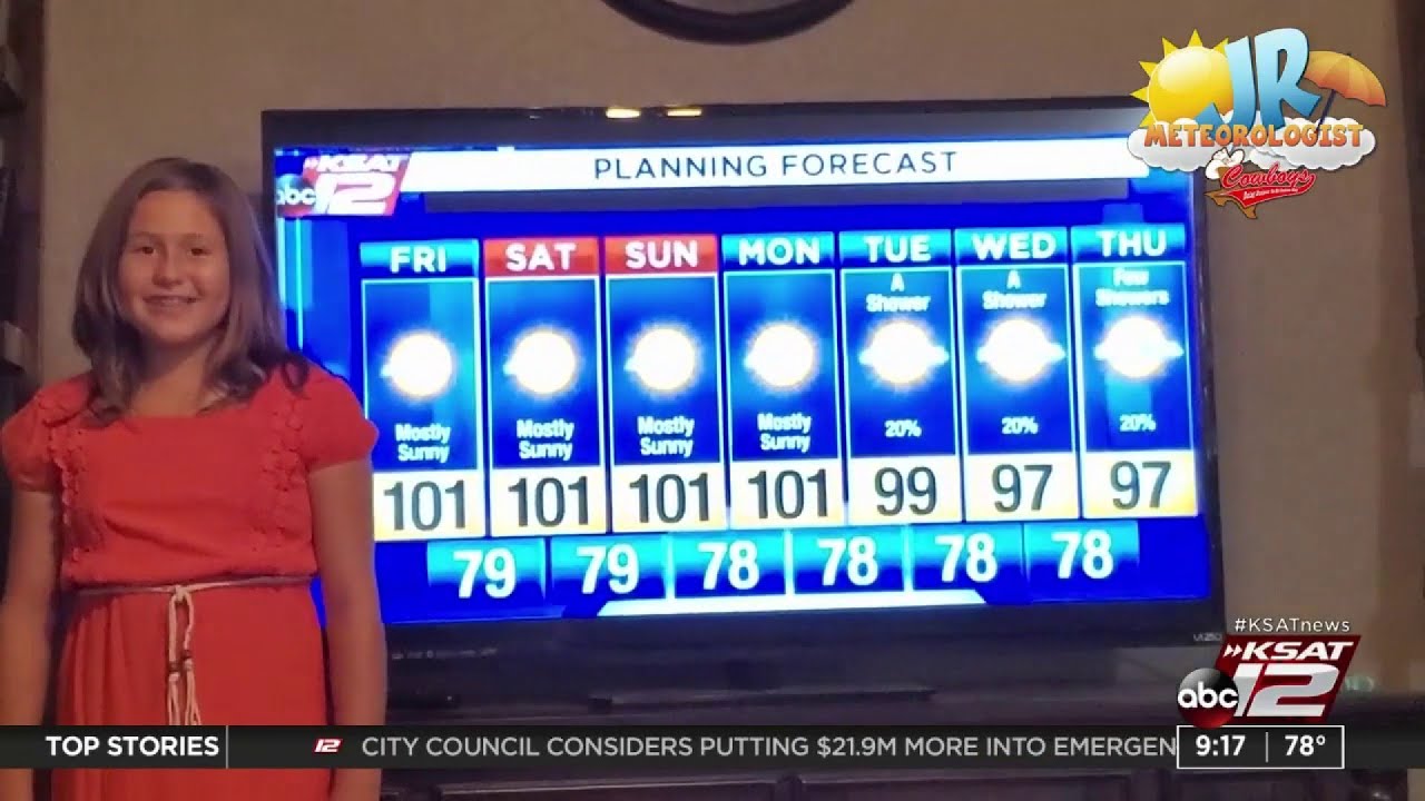 KSAT Kids: Be a junior meteorologist! - YouTube