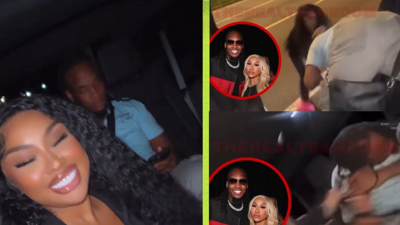 Ari Fletcher Beat Up Her Friend Tuson And Pull Him Out The Car By His ...