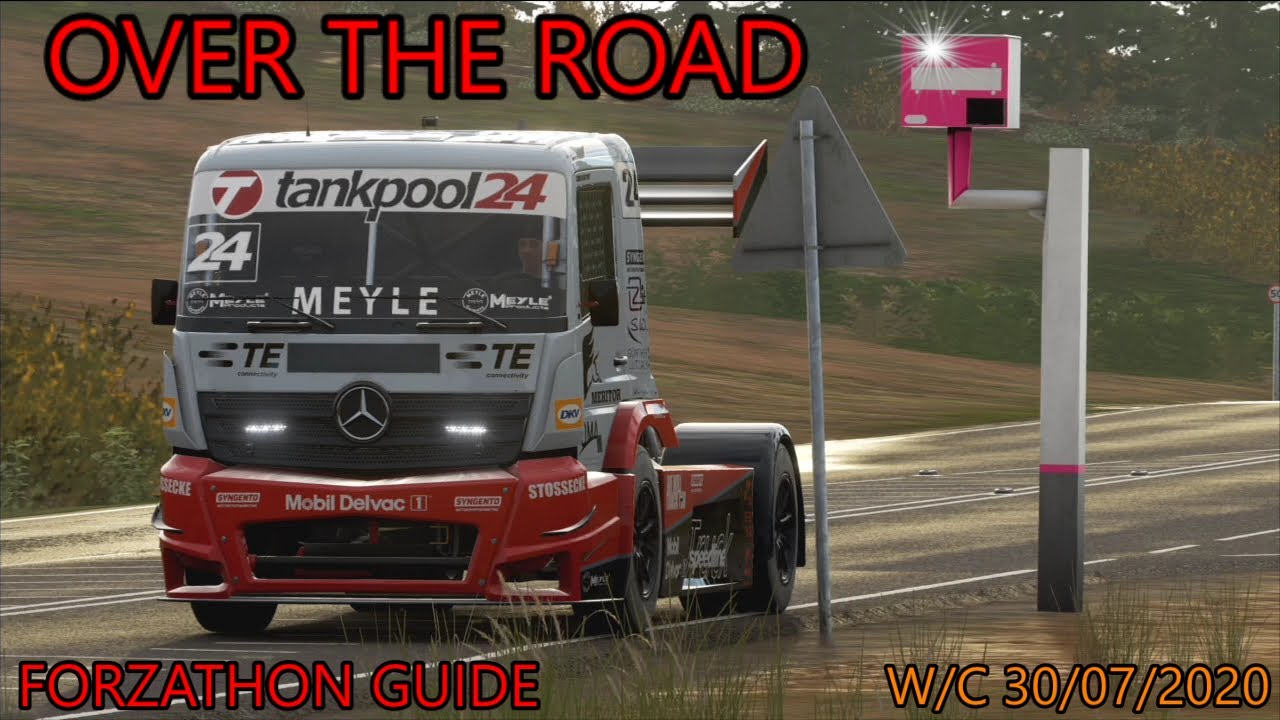 Forza Horizon 4 - Forzathon Guide 'Over The Road' Mercedes Benz Racing ...