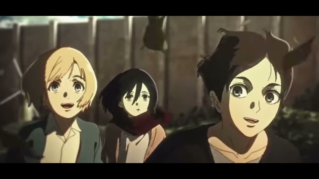 Eren, Mikasa, & Armin edit | Running up that hill - Kate Bush - YouTube