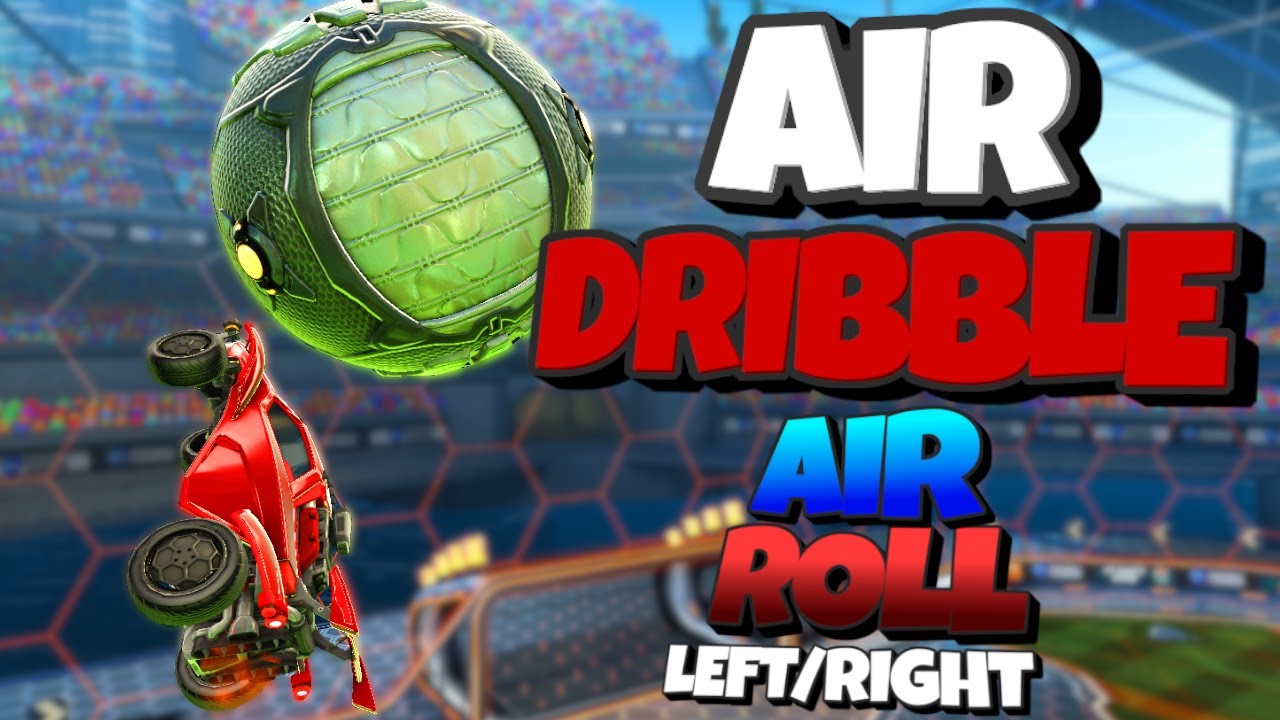AIR DRIBBLE mit Air Roll Left Lernen! Rocket League Tutorial - YouTube