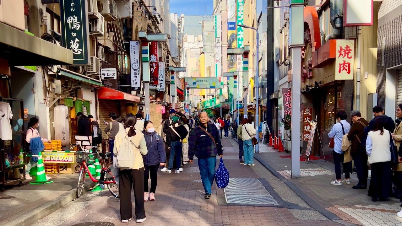 walking tour in Ueno Tokyo Japan Ueno 4K - YouTube