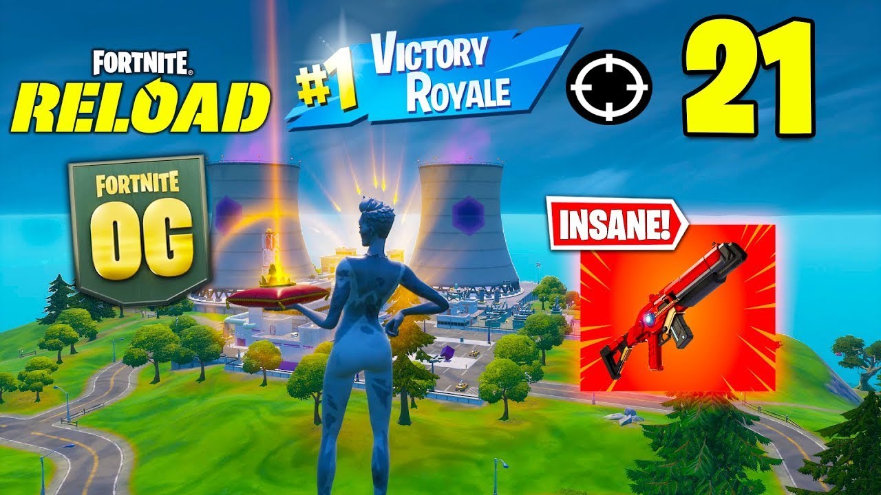 Fortnite Reload NEW MAP | High Kill Solo Ranked Win Full Gameplay ...