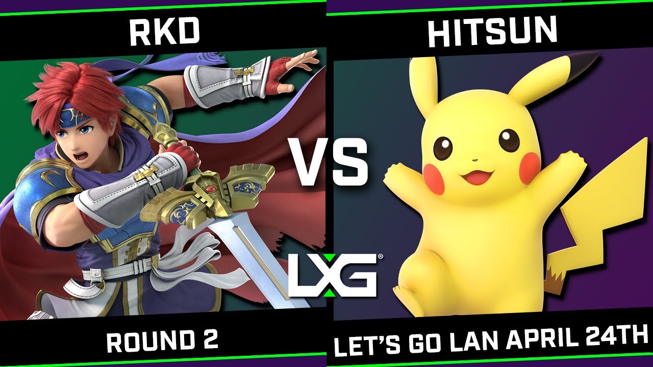 RKD (Roy) vs Hitsun (Game & Watch/Pikachu) - LXG Let's Go LAN April ...
