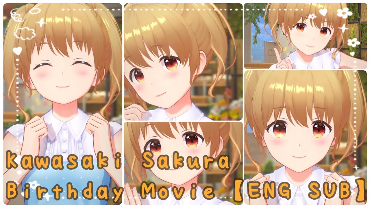 【Eng Sub】Kawasaki Sakura Birthday Movie 2022【IDOLY PRIDE】 - YouTube