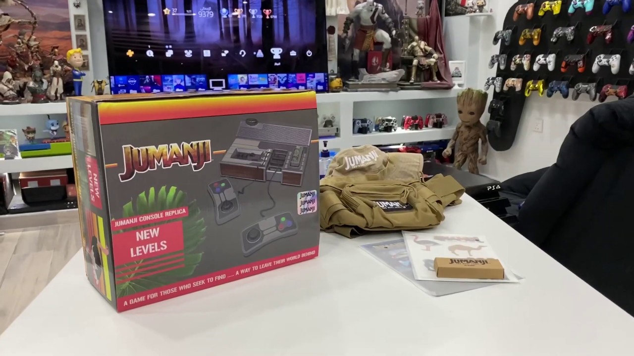 Unboxing jumanji game console انبوكسنق الكونسل الموجود في فلم جومانجي ...