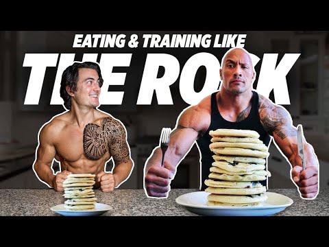 I TRIED DWAYNE THE ROCK JOHNSON'S DIET & WORKOUT
