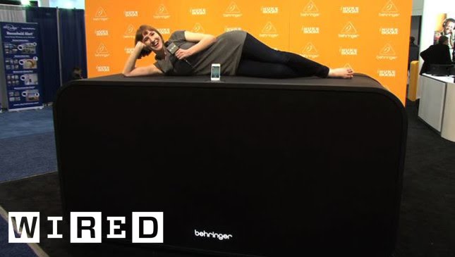 CES 2012: The $30,000 iPod Dock - Behringer iNuke Boom - YouTube