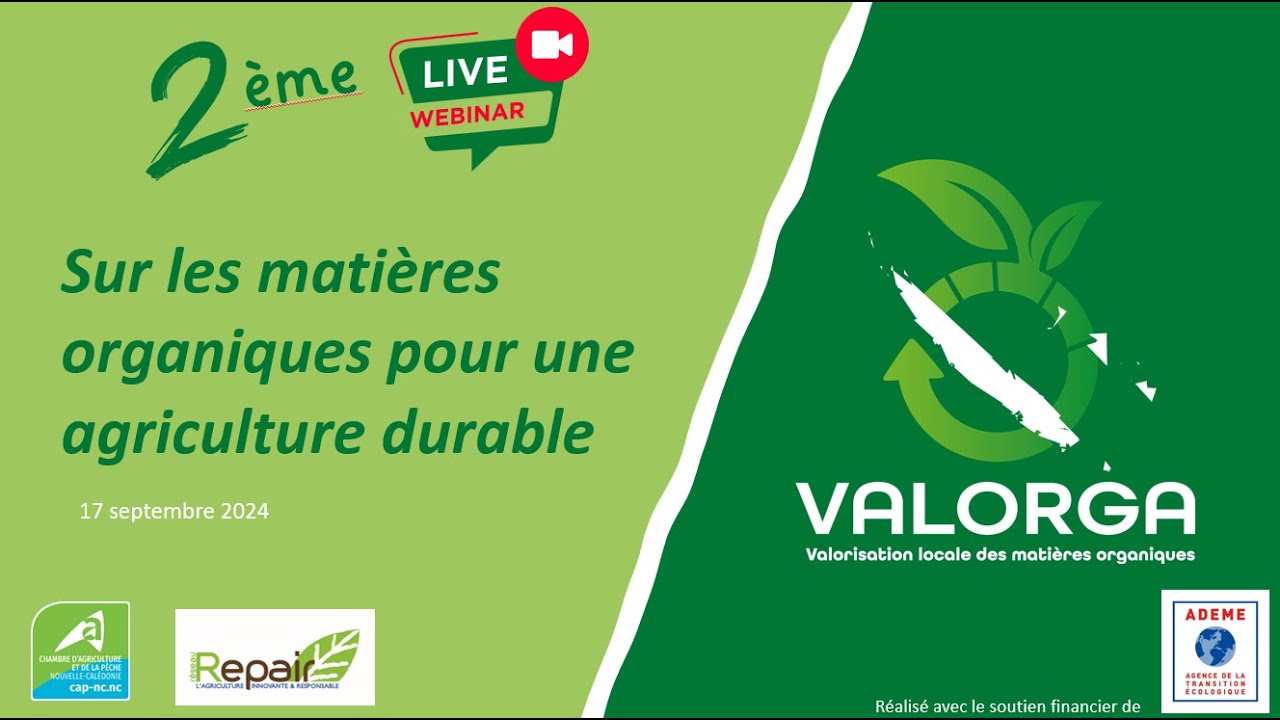 WEBINAIRE 2 Les différents produits organiques - YouTube