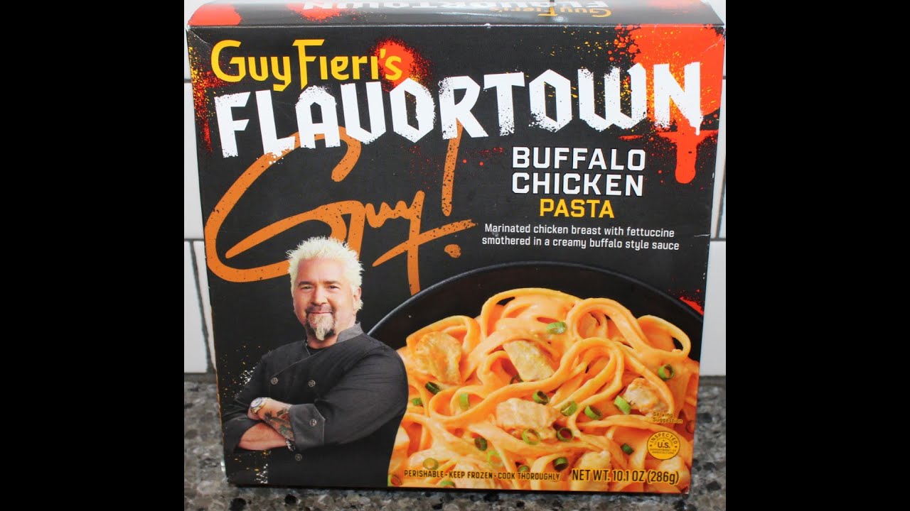 Guy Fieri’s Flavortown: Buffalo Chicken Pasta Review - YouTube