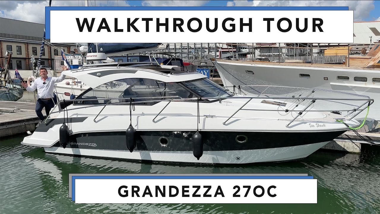 Grandezza 27 OC - Walkthrough Tour - a spacious and refined boat with ...