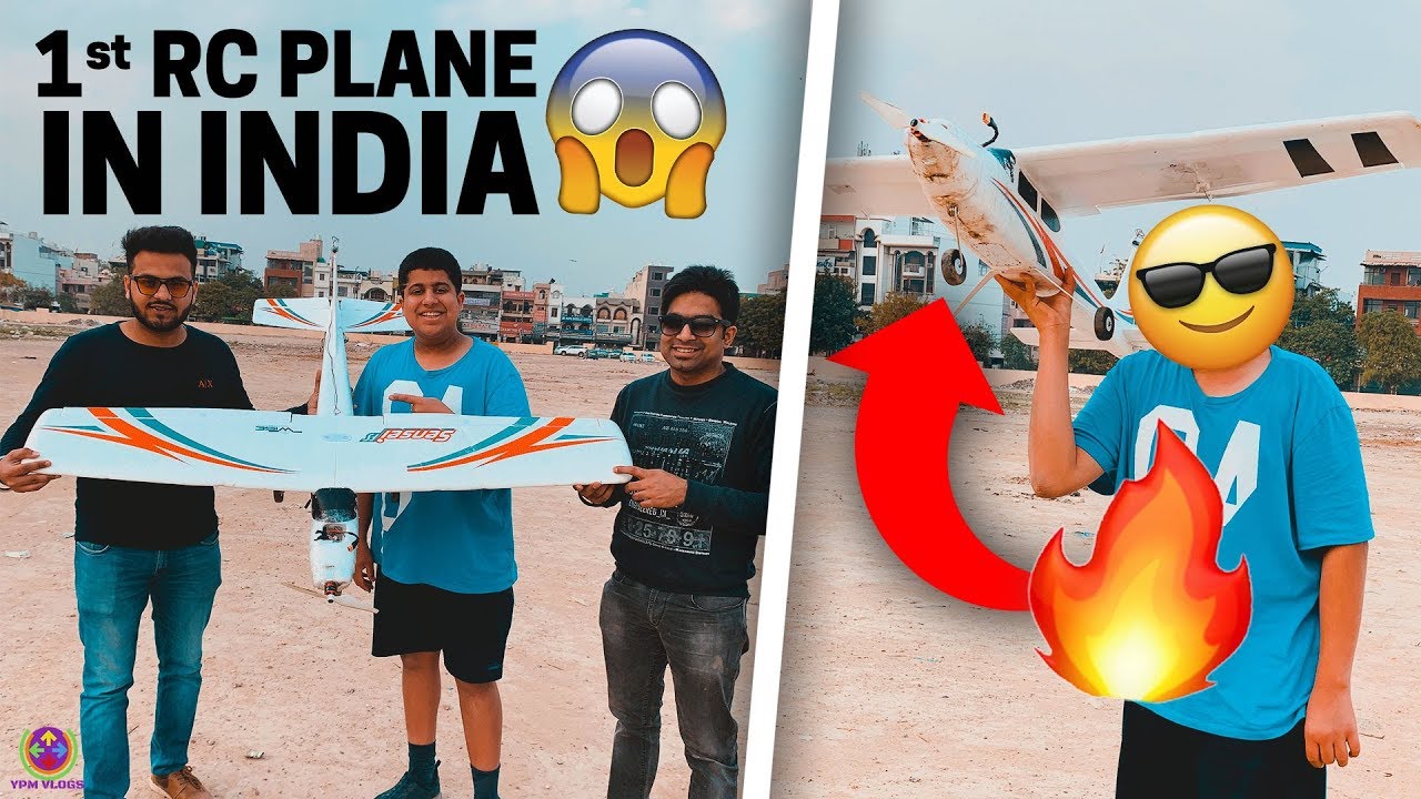 1st RC PLANE in INDIA | Speed = 200 KMPH | 😱😱😱 - YouTube