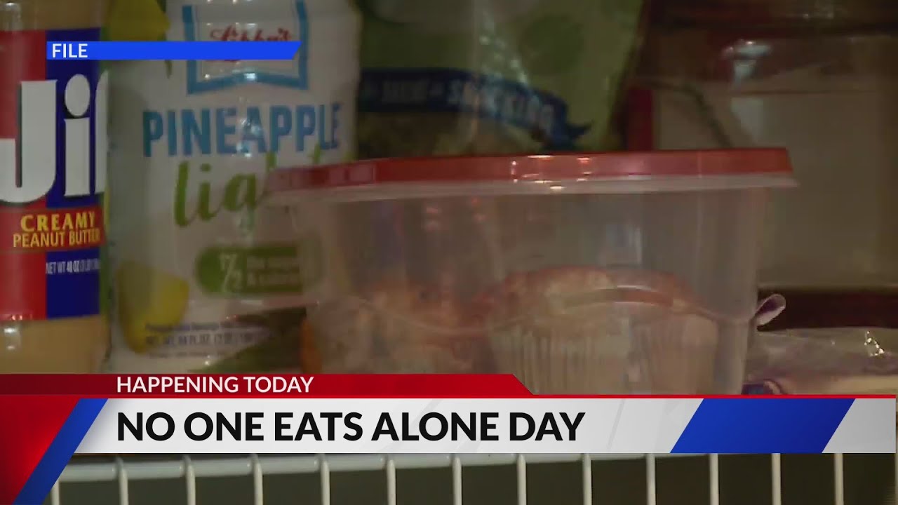 'No One Eats Alone Day' today - YouTube