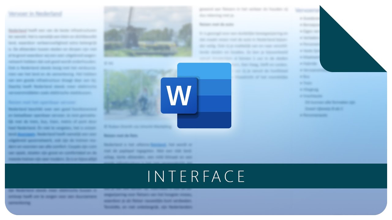 Beeld en interface | Microsoft Word - YouTube