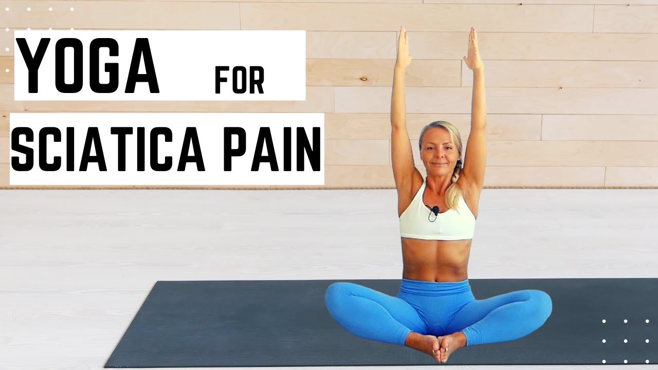 YOGA FOR SCIATICA PAIN | 10 MINUTE YOGA - YouTube
