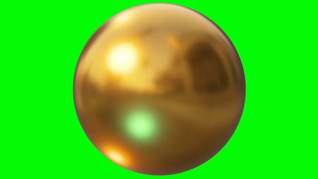 gold green screen video - YouTube