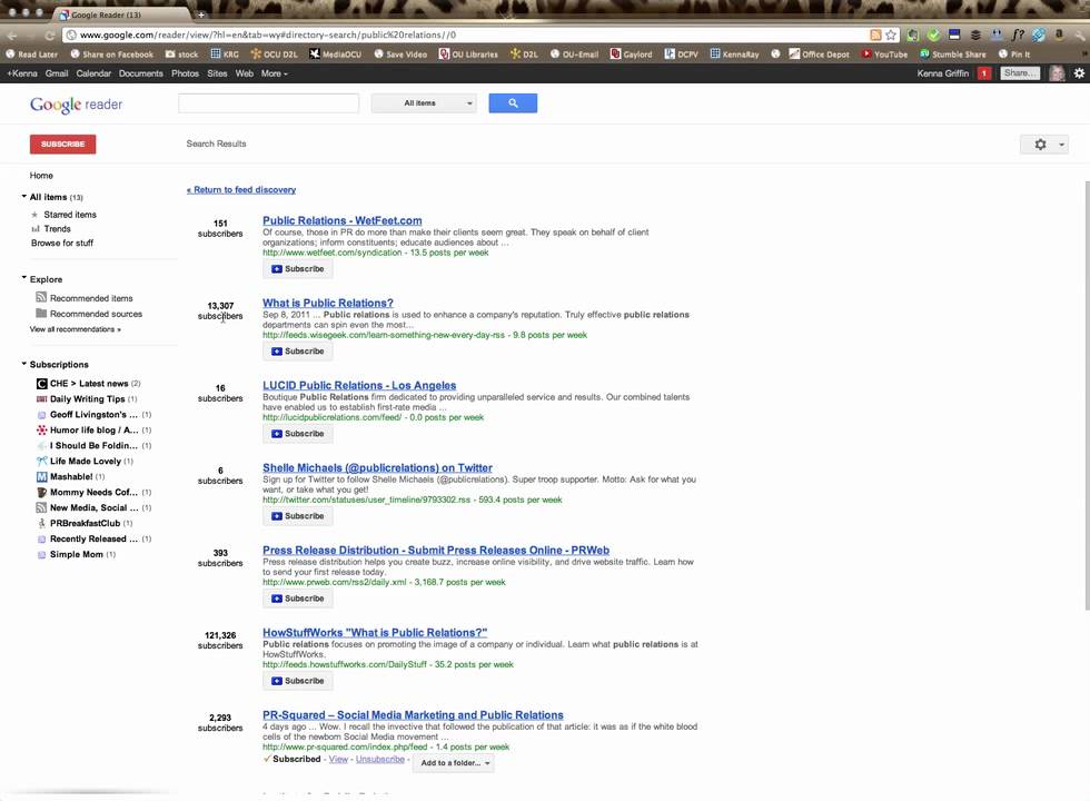 Setting up Google RSS Reader - YouTube