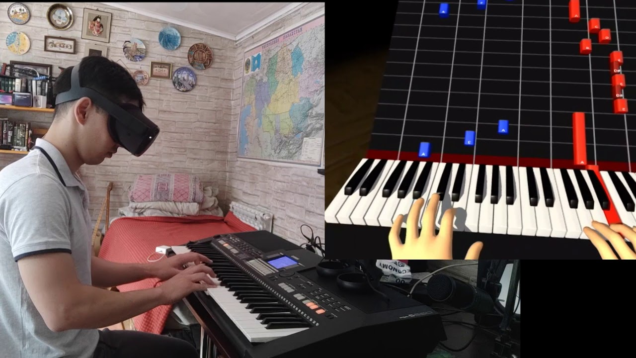 Learning Piano with Oculus Quest Hand Tracking - VRtuos - YouTube