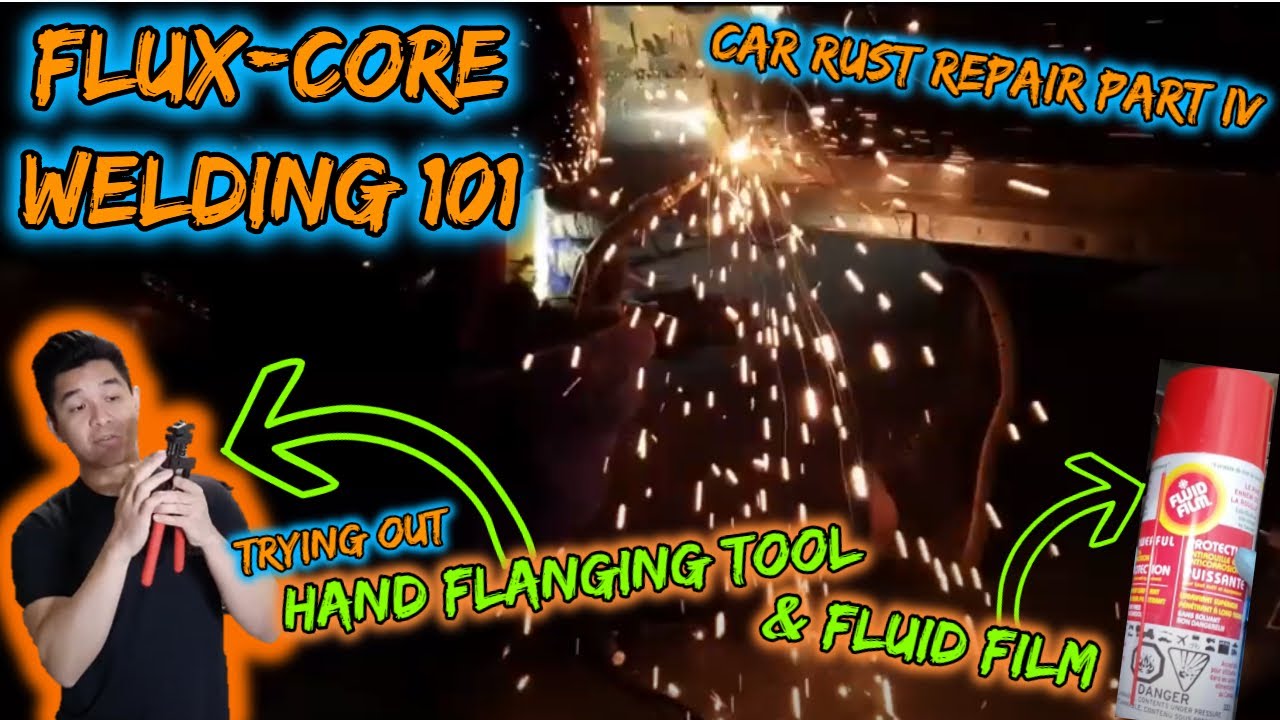 [Car Rust Repair] How to Flux Core Weld Rocker Panels and Inner Wheel ...