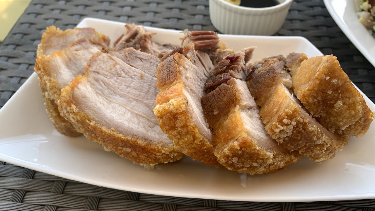 Crispy Lechon Kawali + Ilocano Pork Sisig Kilawin - YouTube
