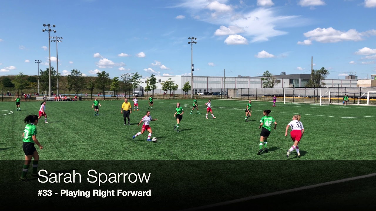 Sarah Sparrow - First Half Highlights vs North Toronto - August 2019 ...