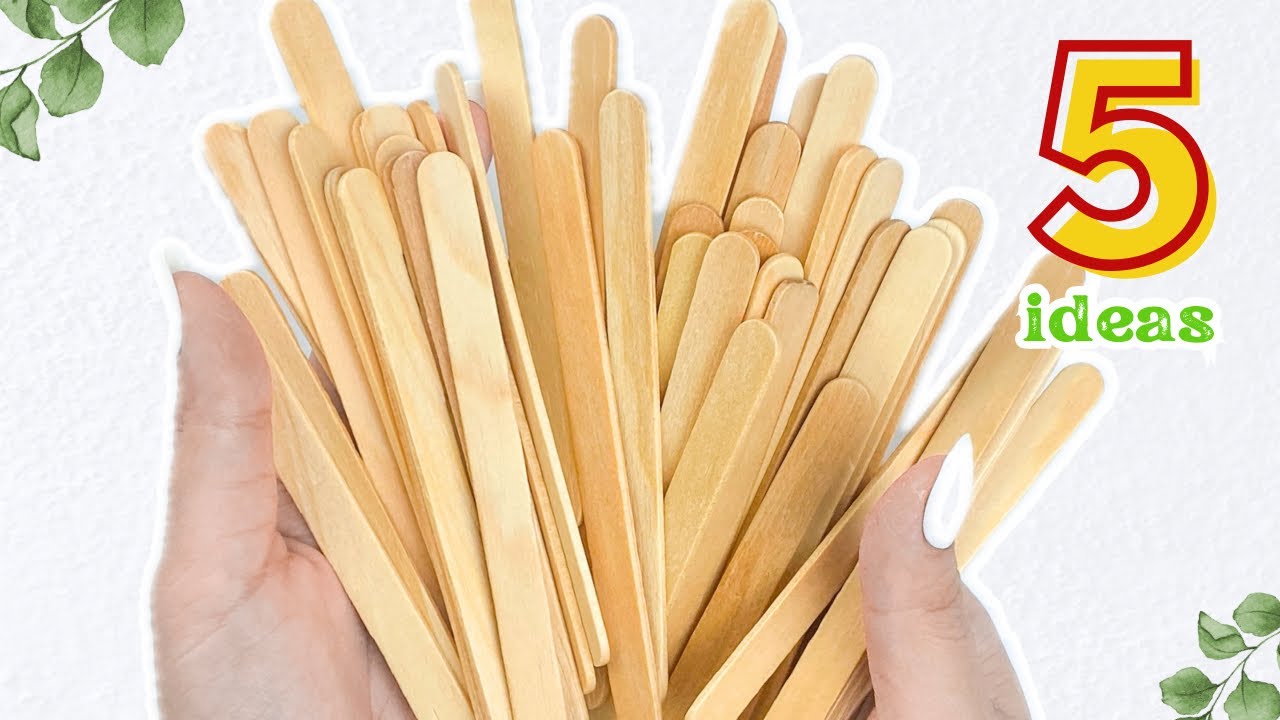 5 Best Popsicle Stick DIYs! See how Beautiful Things can be made from ...