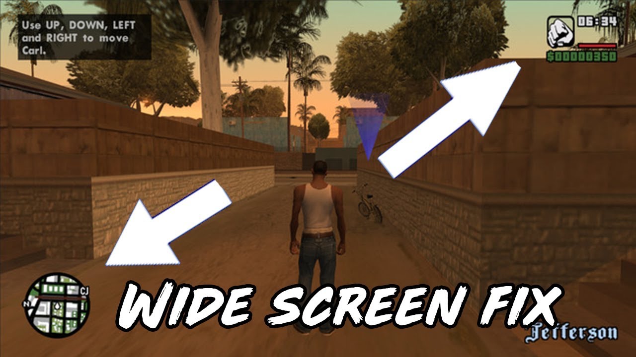 how to install Wide screen patch in Gta san andreas (DVD version ) TZT ...
