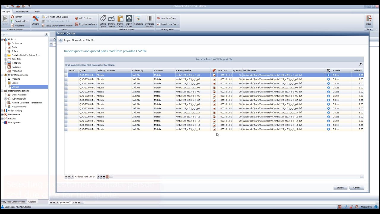 JobTrack Workflow from Quote to Production - YouTube