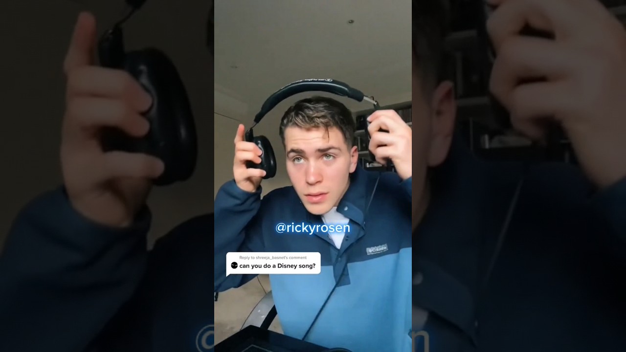 rate his singing 1-10!!@Ricky Rosen #songcover #music #singing #croner ...