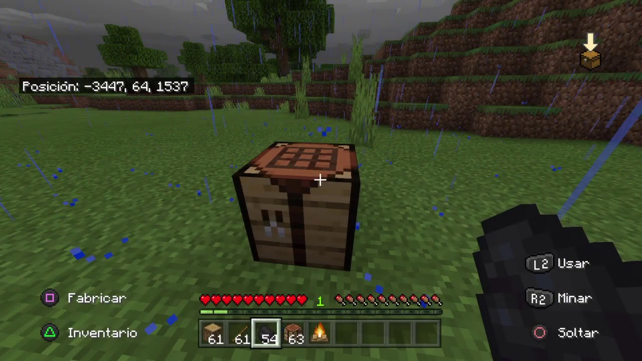 Como hacer una FOGATA en MINECRAFT | Videojuegos World - YouTube