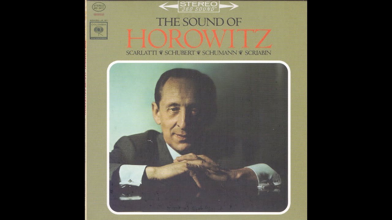 Horowitz CD39 The Sound of Horowitz - YouTube