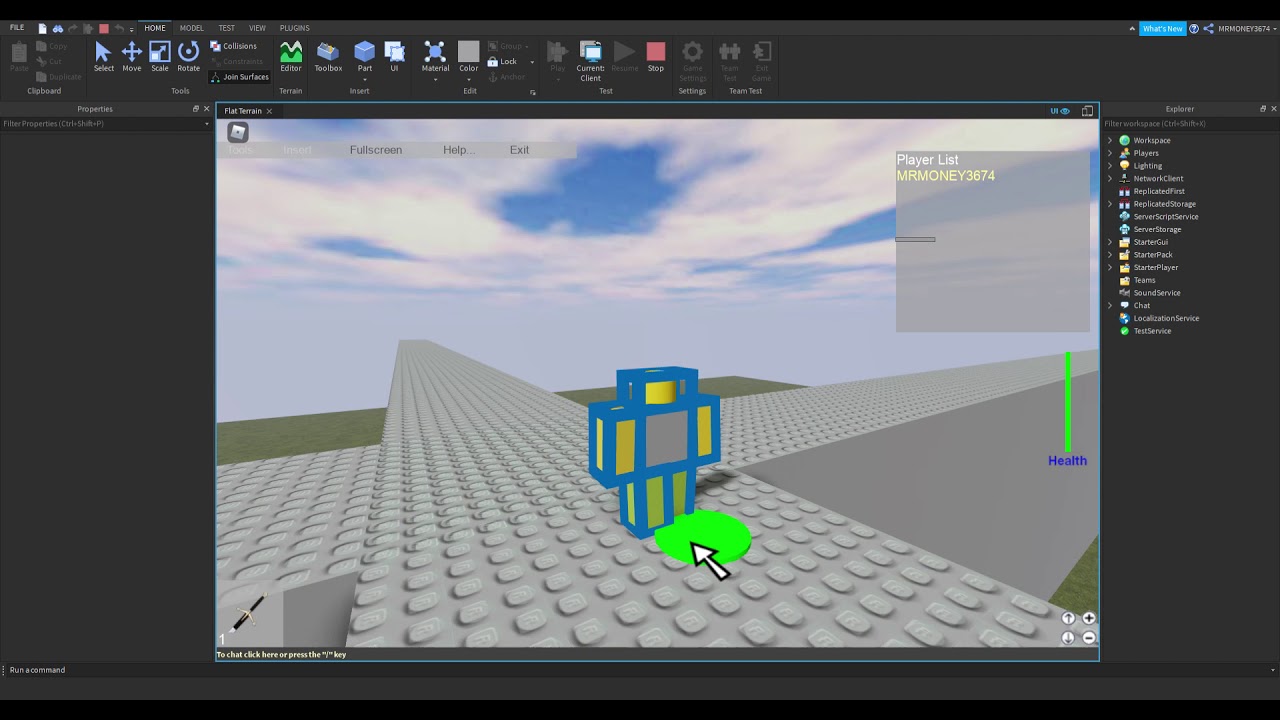how to fix items glitched in ground roblox studio - YouTube