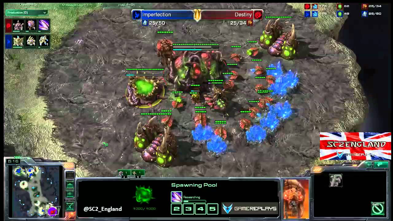 Destiny vs Imperfection - ZvP - YouTube