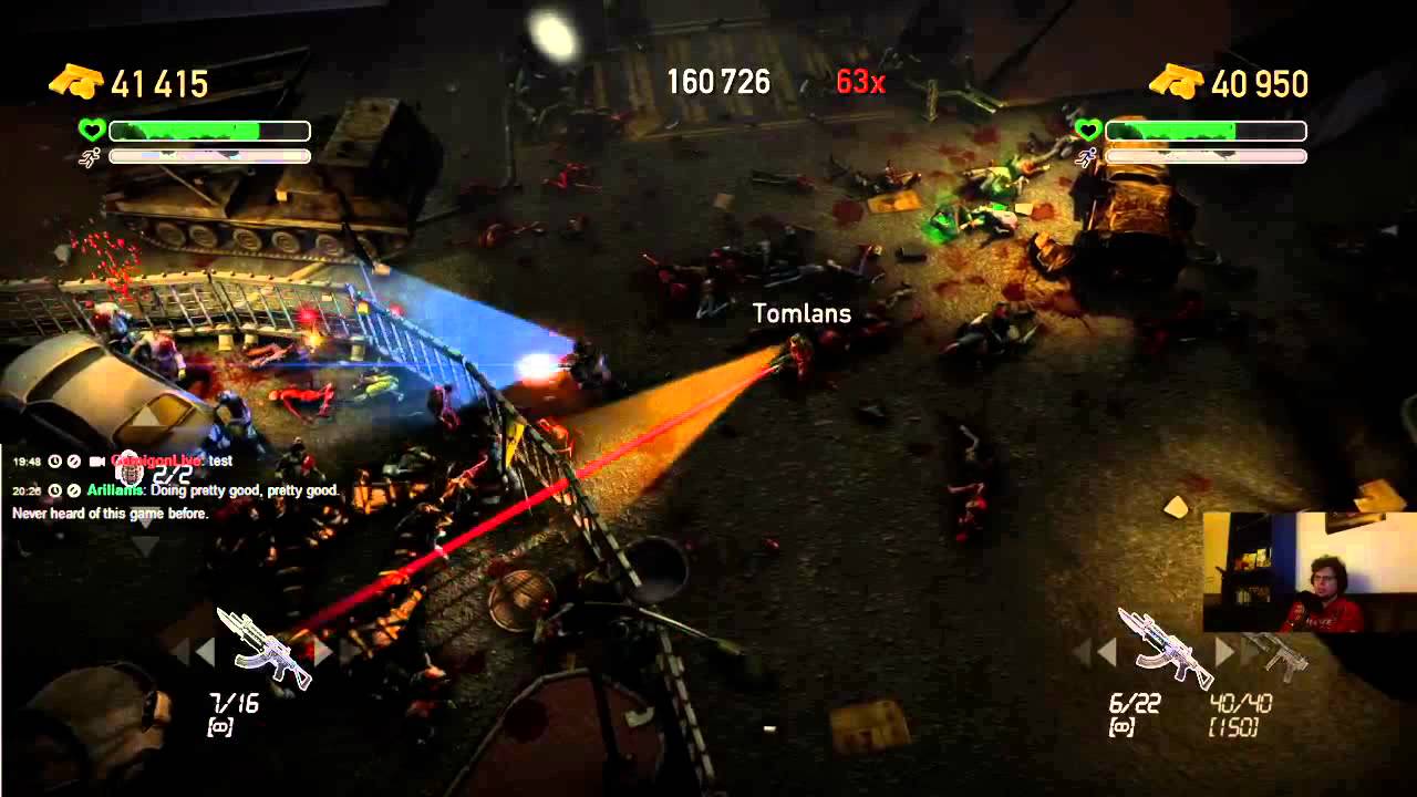 Dead Nation PS4: Final Part Of First Stage - Normal - YouTube