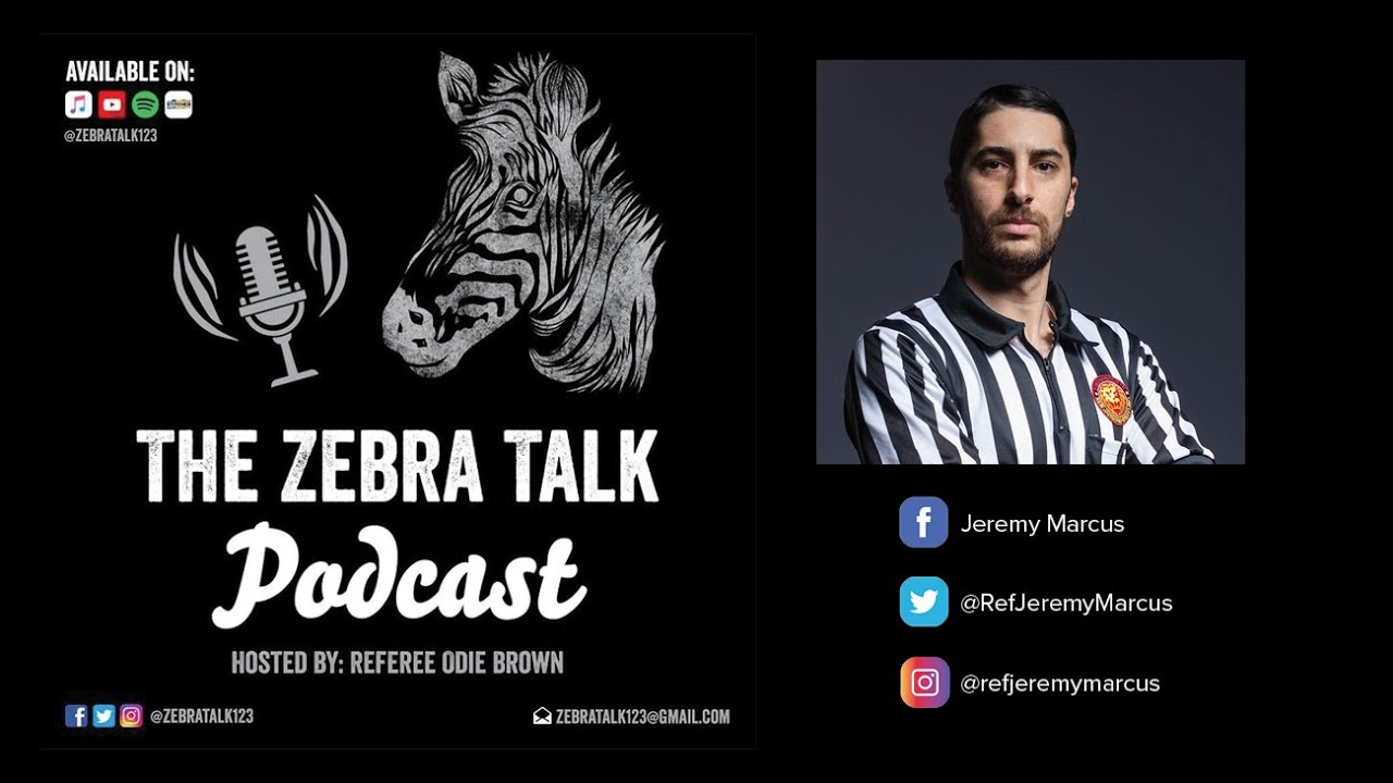 The Zebra Talk Podcast Ep. 1 Jeremy Marcus (New Japan Pro-Wrestling ...