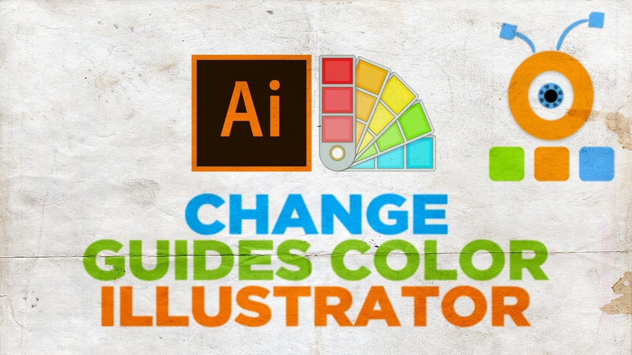 How to Change Guides Color in Illustrator - YouTube