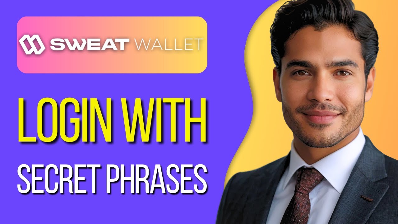 How To Login Sweat Wallet With Secret Phrases 2024 - YouTube