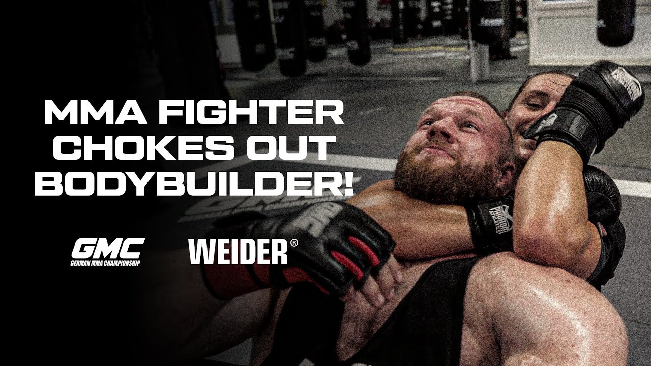 MMA-Kämpferin würgt Bodybuilder aus! | MMA Kämpferin vs Bodybuilder ...