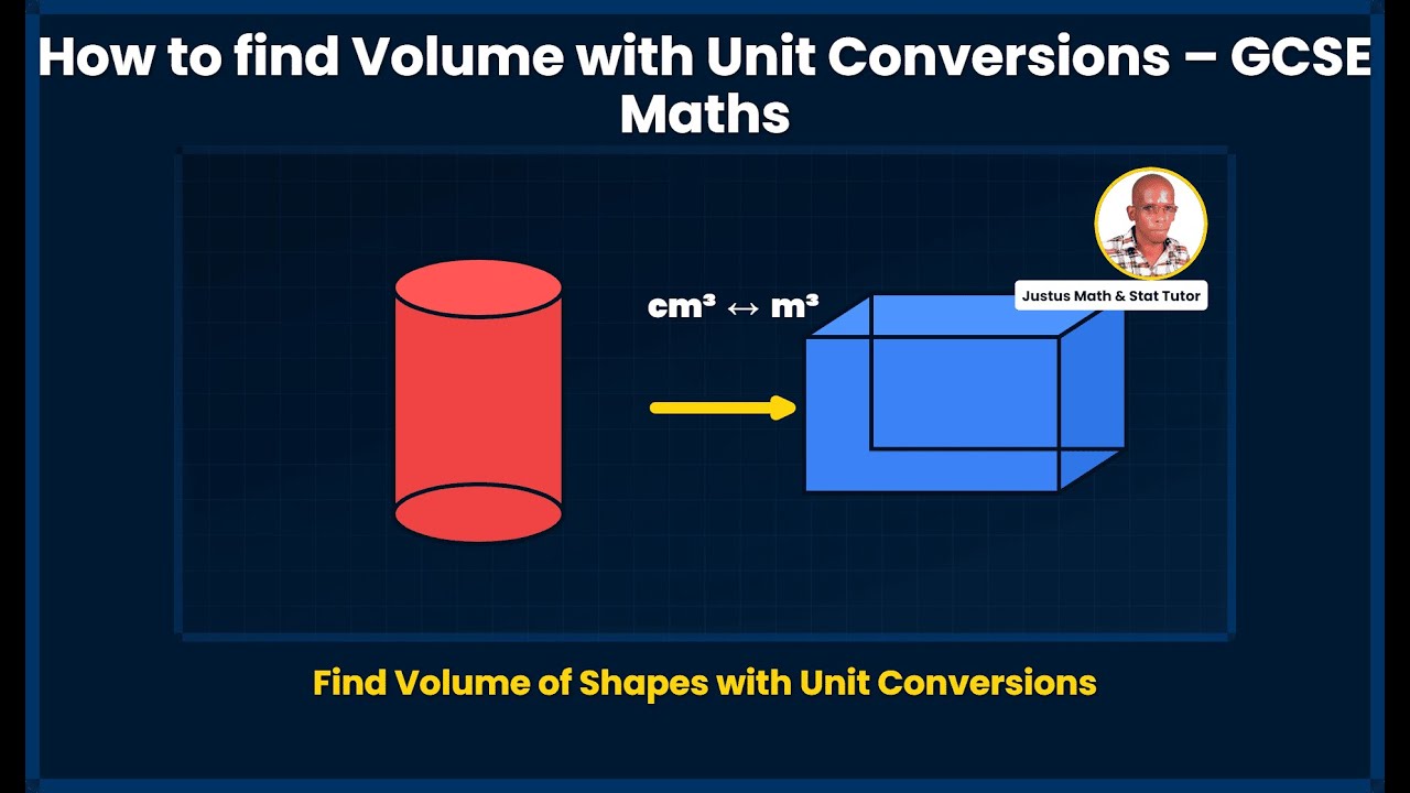 GCSE Maths – Volume with Unit Conversions (Step-by-Step) - YouTube