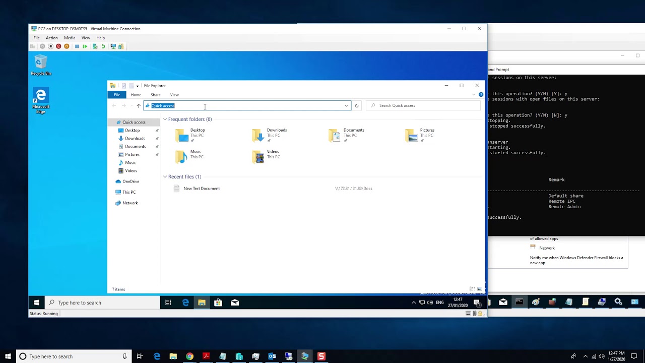 Legacy Network Commands 106 - YouTube