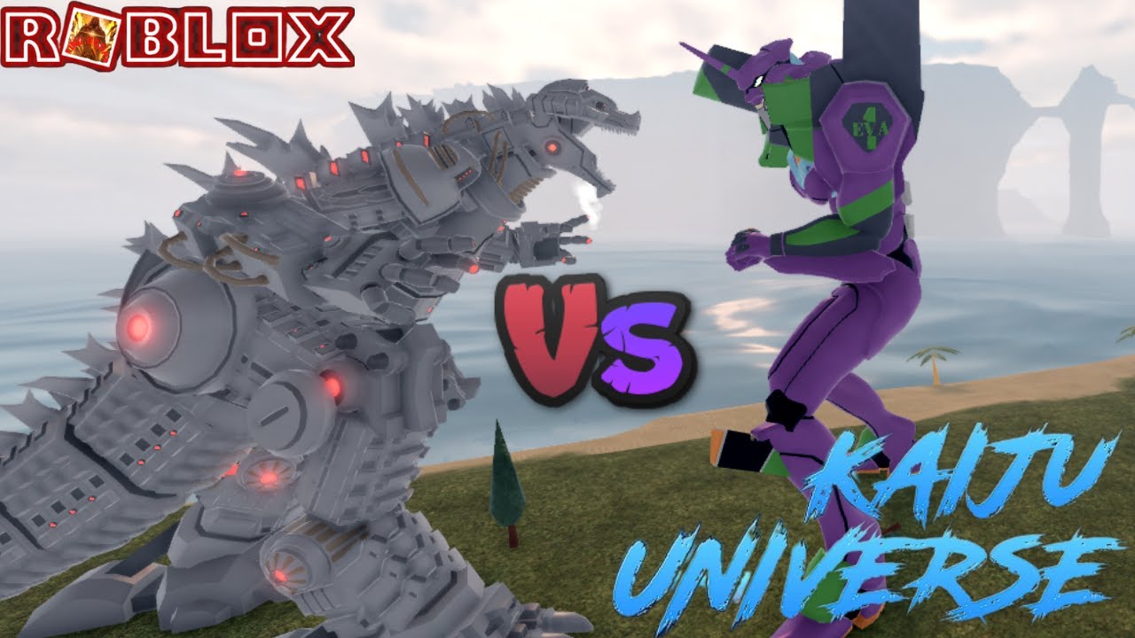 Eva-01 Vs. Rpo Mechagodzilla | Roblox Kaiju Universe - YouTube