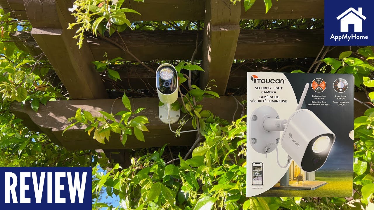 REVIEW: Toucan Security Light Camera with Radar Motion Detection ...