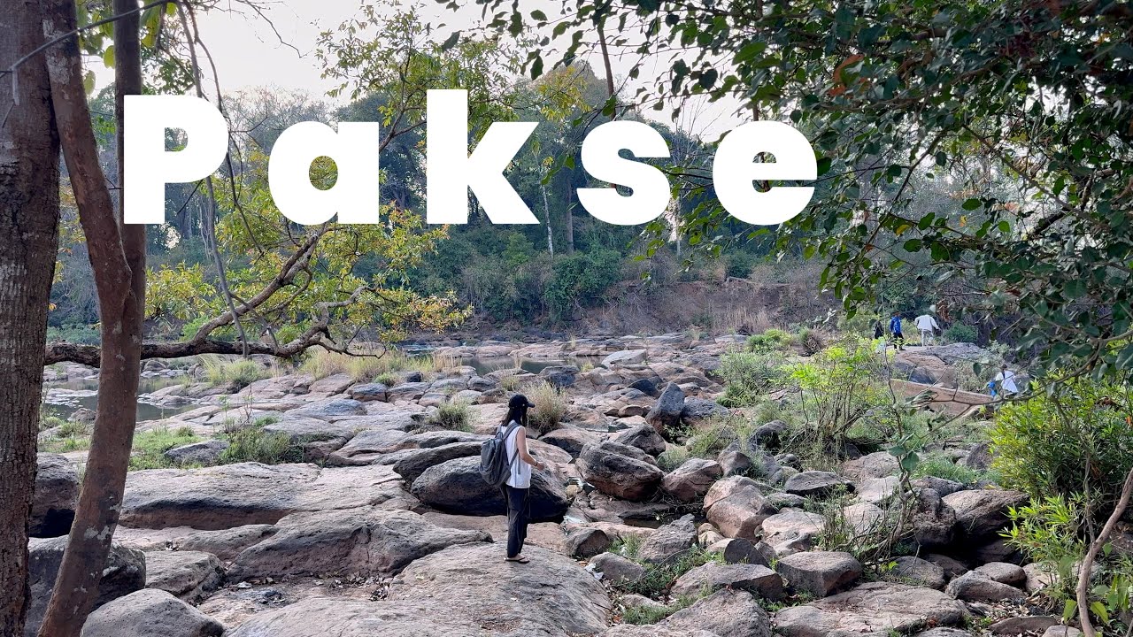 Laos｜Pakse Loop Adventure on a scooter (EP1) - YouTube