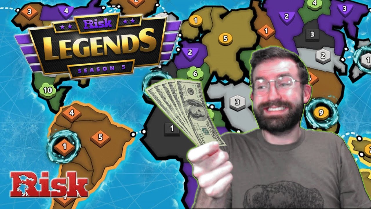 Striking deals in Round 1 of the Risk Legends Tournament - YouTube