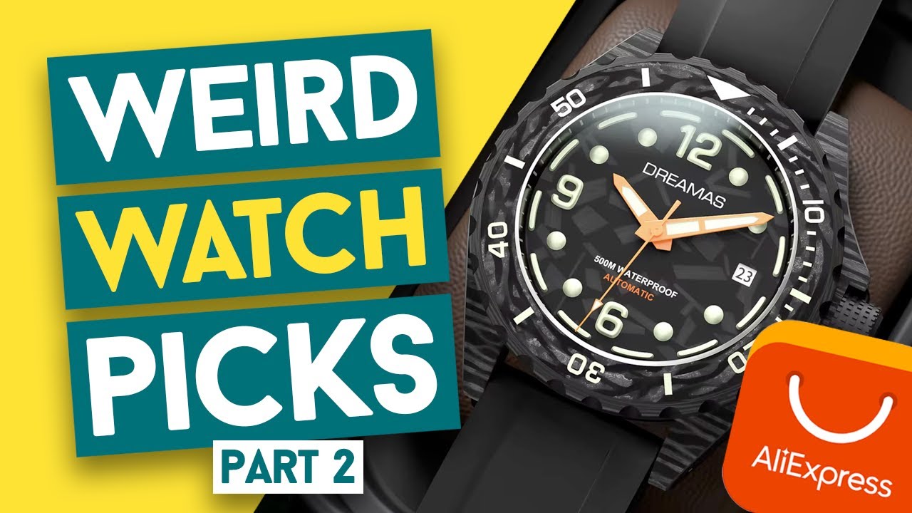 More of the weirdest watches AliExpress has to offer - YouTube