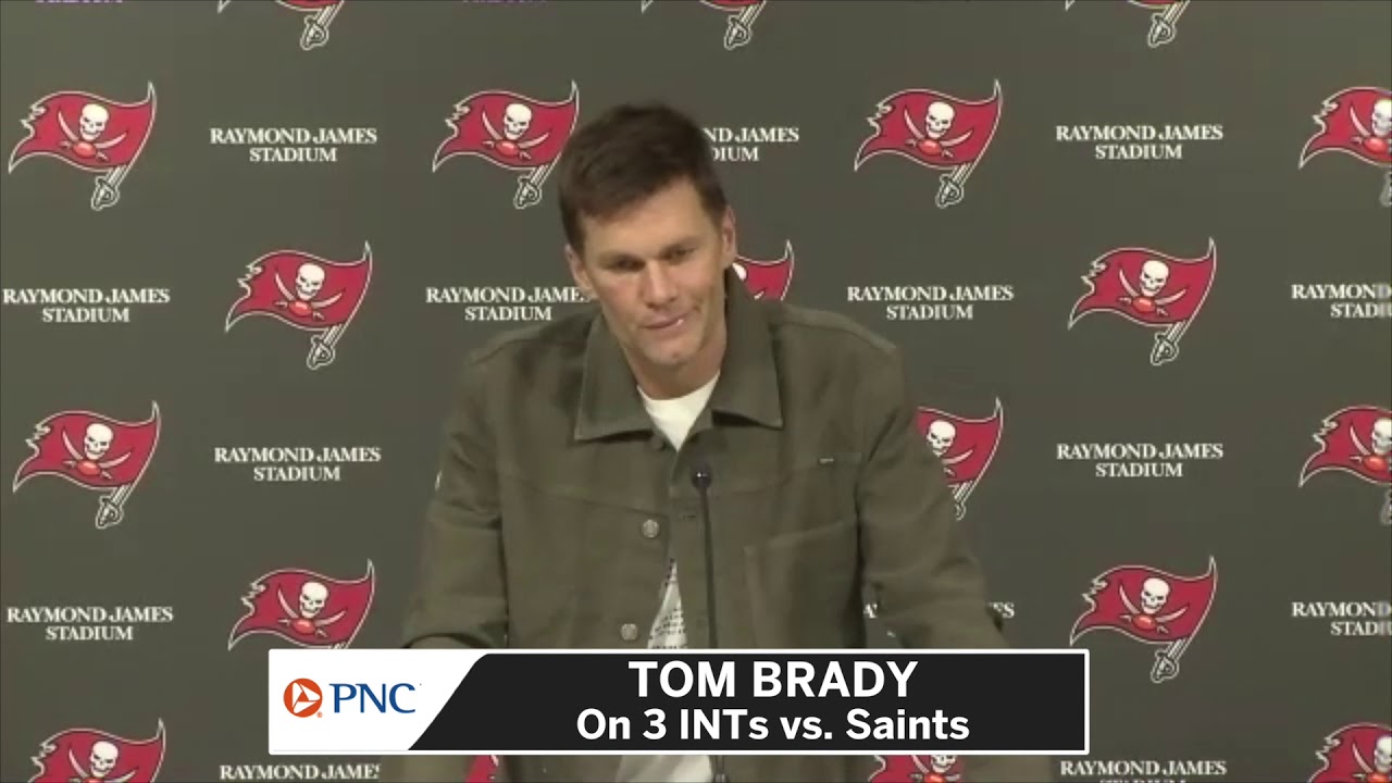 Tom Brady Explains Why He Threw Three Interceptions In Bucs' Loss To ...