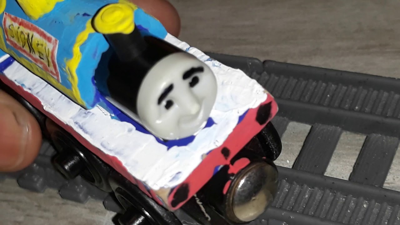 Custom model Showcase on Wooden railway Sidney The Steam Engine - YouTube