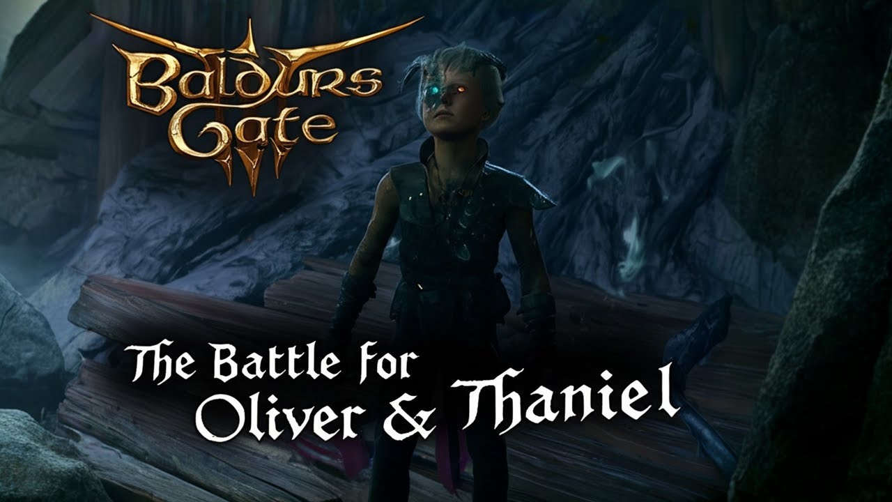 🌟 Baldur’s Gate 3: The Battle for Oliver & Thaniel – A Fight Against ...