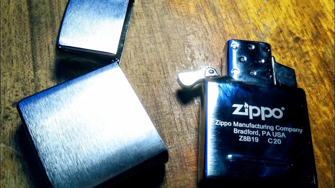 Zippo official Jet lighter insert - YouTube